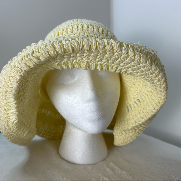 Sun And Sand | Accessories | Sun N Sand Off White Straw Hat Wbeaded ...
